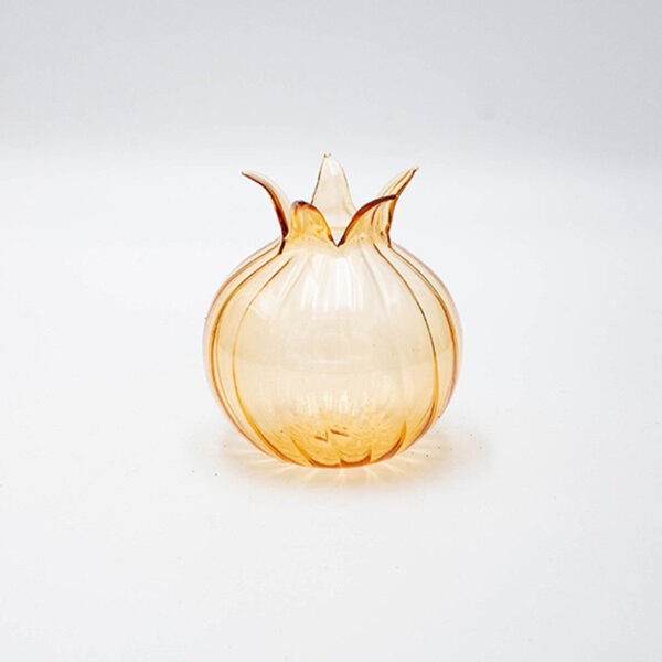 ΓΥΑΛΙΝΟ ΡΟΔΙ, ΔΙΑΦΑΝΟ ΜΕΛΙ, 9.8cm - Sandglass.gr by Ammos & Gyali